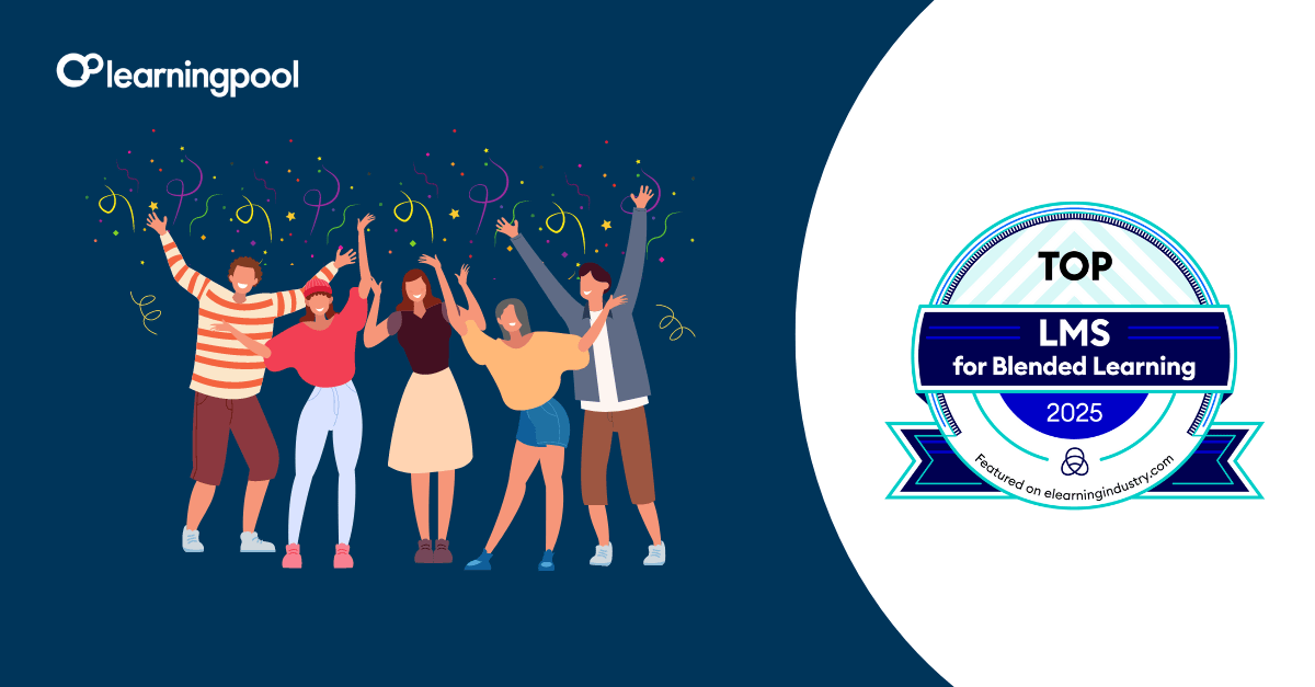 Learning Pool named a Top LMS for Blended Learning in 2025 | Learning Pool